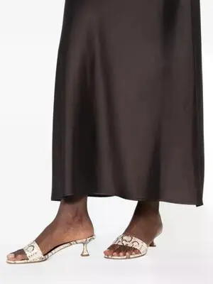 Imperial Satin-finish Maxi Skirt