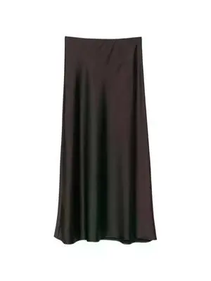 Imperial Satin-finish Maxi Skirt
