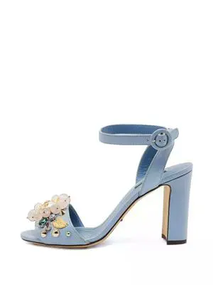Dolce & Gabbana Embellished Ankle-strap Sandals
