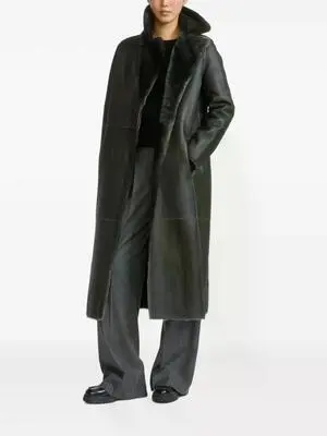 YVES SALOMON Reversible Belted Coat