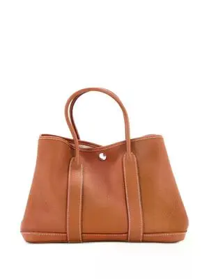 Hermès Leather Garden Party 30 Tote Bag - Brown