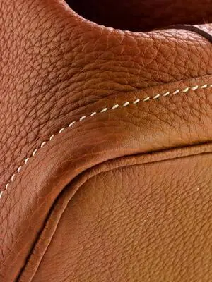 Hermès Leather Garden Party 30 Tote Bag - Brown