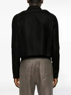 Rick Owens Cropped Button-up Jacket