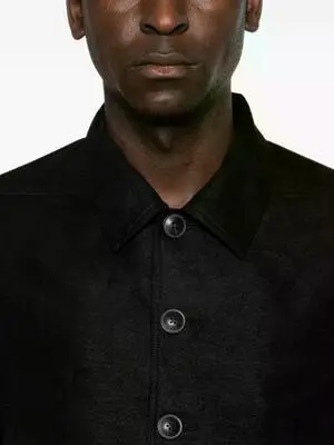 Rick Owens Cropped Button-up Jacket