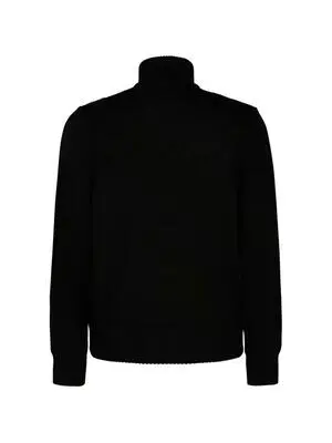 Moncler Padded Wool Zip-up Cardigan