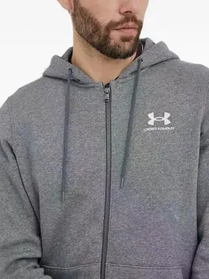 Under Armour Logo-embroidered Zip-up Hoodie