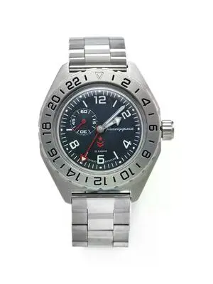 VOSTOK CLTH Komandirskie 42mm Watch - Black