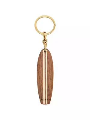 Saint Laurent Surf Wood Key Ring