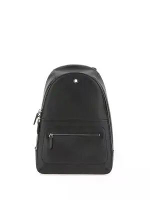 Montblanc Meisterstuck Leather Backpack - Black