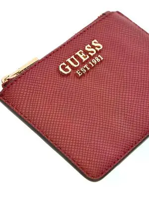 Guess Laurel Saffiano Credit Card Holder