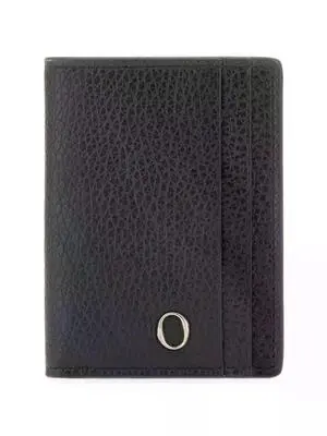 Orciani Micron Hammered-leather Cardholder