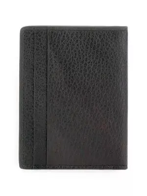 Orciani Micron Hammered-leather Cardholder