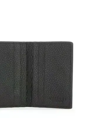 Orciani Micron Hammered-leather Cardholder