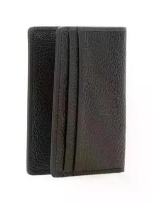 Orciani Micron Hammered-leather Cardholder