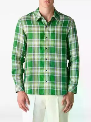 GOD'S TRUE CASHMERE Harbor Tartan Shirt
