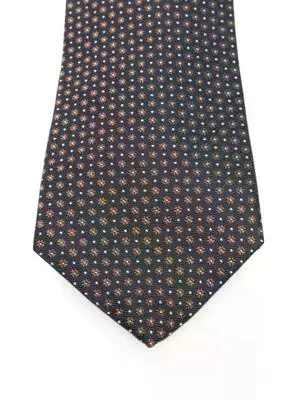 Kiton Geometric-pattern Tie