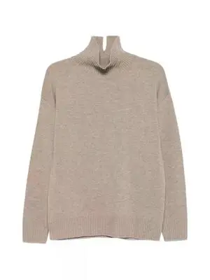 Seventy High-neck Knitted Sweater