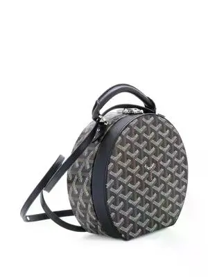 Goyard Alto Hatbox Bag Coated Canvas Satchel
