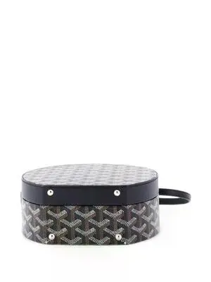 Goyard Alto Hatbox Bag Coated Canvas Satchel