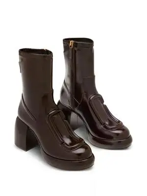 Marc Jacobs Pop J Marc Ankle Boots - Brown