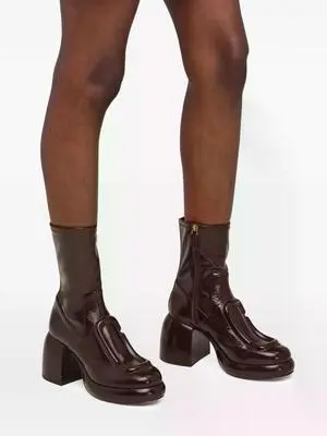Marc Jacobs Pop J Marc Ankle Boots - Brown