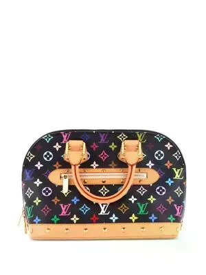 LOUIS VUITTON Monogram Multicolor Pm Satchel - Black