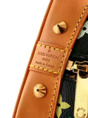 LOUIS VUITTON Monogram Multicolor Pm Satchel - Black