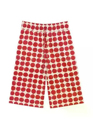 AMI Paris Cotton Elasticated Large Bermuda Shorts