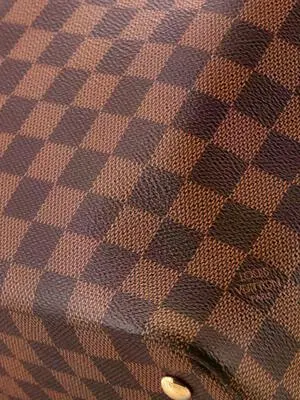 LOUIS VUITTON Kensington Handbag Damier Tote Bag - Brown