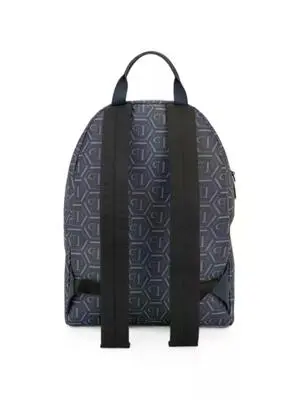 Philipp Plein Backpack Space Dragons Monogram