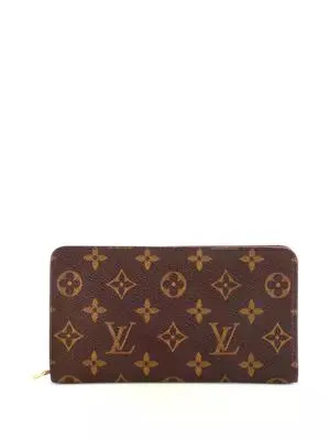 LOUIS VUITTON Porte-monnaie Zippy Wallet Monogram Canvas Small Wallets - Brown