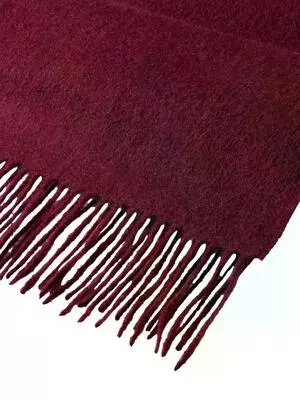 HACKETT LONDON Fringed-edge Scarf