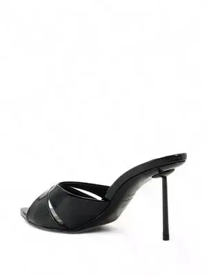 LE SILLA Shirley Crossover Patent-finish Sandals