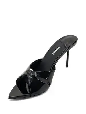 LE SILLA Shirley Crossover Patent-finish Sandals