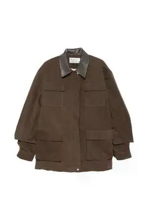 Source Unknown Baia Faux Suede Barn Jacket