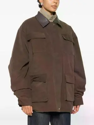 Source Unknown Baia Faux Suede Barn Jacket