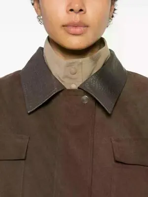 Source Unknown Baia Faux Suede Barn Jacket