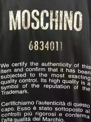 Moschino 2000s Logo-print Dress