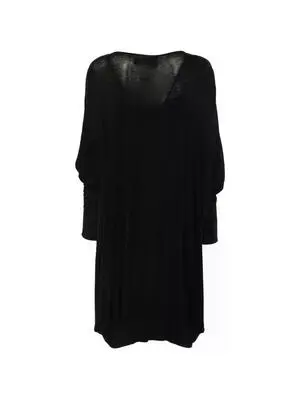 ANTONIO MARRAS VINTAGE 2000s Draped Batwing-sleeve Dress