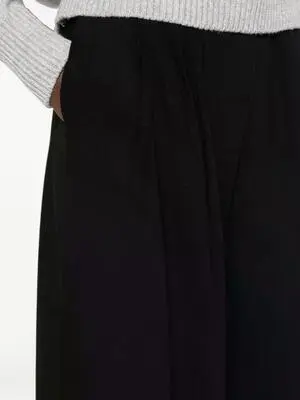 Source Unknown Ruched Straight-leg Trousers - Black