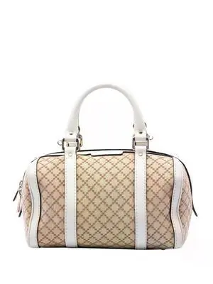 Gucci 2016-2026 Small Diamante Canvas Joy Boston Bag Satchel - Neutrals