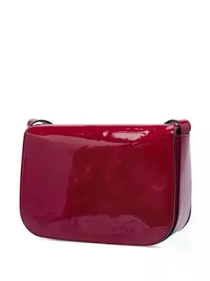 Gucci Patent Bright Bit Flap Cross Body Bag