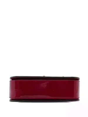 Gucci Patent Bright Bit Flap Cross Body Bag