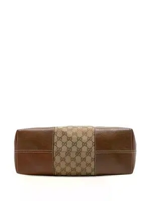 Gucci Medium Gg Canvas Bree Dome Tote Bag