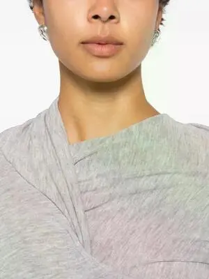 Source Unknown Folgore Asymmetric Draped Top