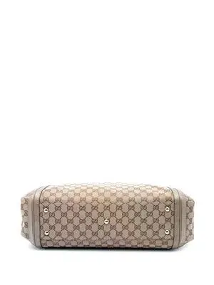 Gucci Gg Canvas Bella Convertible Tote Satchel