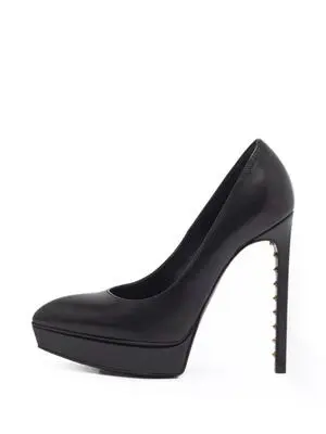 Saint Laurent Janis Studded-heel Pumps