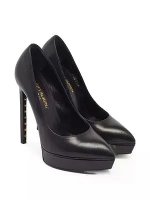 Saint Laurent Janis Studded-heel Pumps