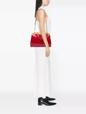 LOUIS VUITTON 2013 Monogram Vernis Brea Mm Satchel
