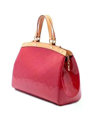 LOUIS VUITTON 2013 Monogram Vernis Brea Mm Satchel
